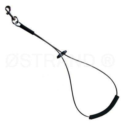 Galge strop stålwire 88,9 cm 5 mm sort